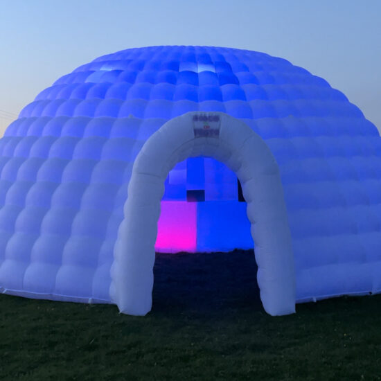 Inflatable Nightclub LED Disco Igloo - Disco Tents